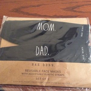 Rae Dunn | Accessories | Rae Dunn Reusable Non Medical Face Mask Set ...